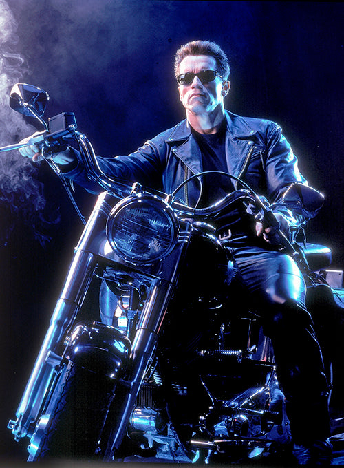 Arnold Schwarzenegger Terminator 2 Leather Jacket and Pants Set ...