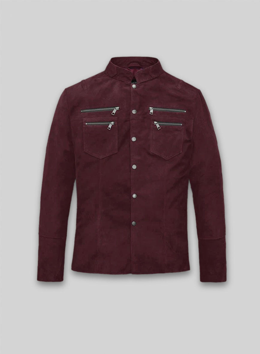 Grapevine Suede Leather Jacket # 850 – LeatherCult