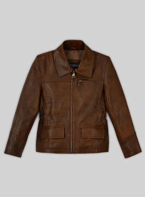 Katniss Hunger Games Kids Leather Jacket – LeatherCult