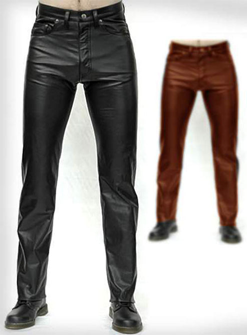Leather Pants With Leather Lining – LeatherCult