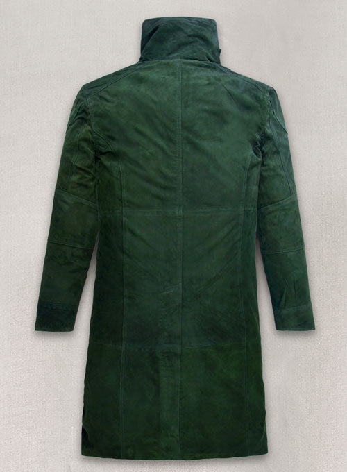 Timber Green Suede Ryan Gosling Blade Runner 2049 Long Coat – LeatherCult